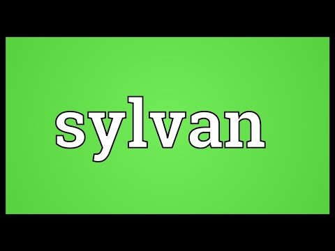Sylvan Meaning