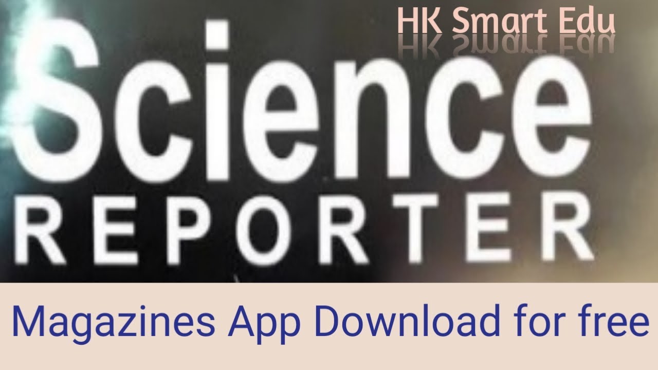 Science reporter magazine | Download latest magazines for free