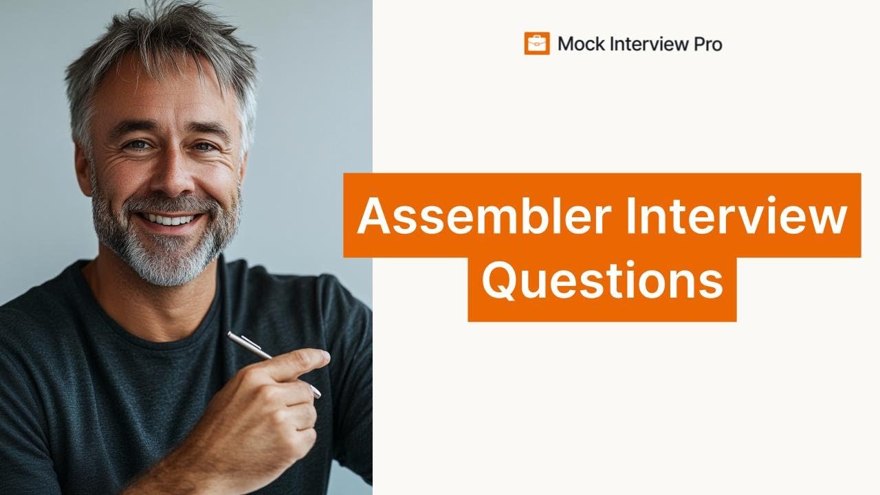 Assembler Interview Questions | Best Answers and Tips