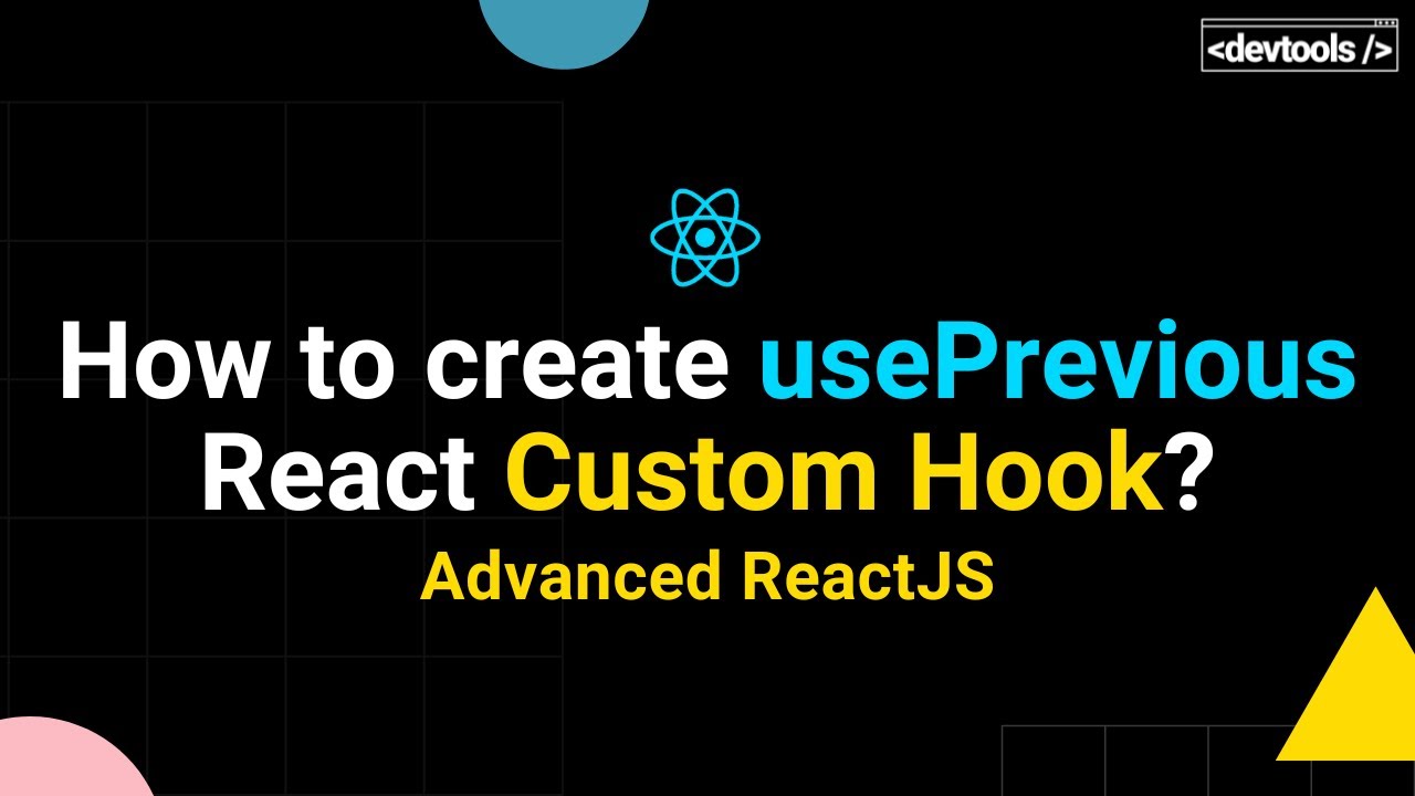 How to create usePrevious React Custom Hook? | Advanced React.js | JavaScript Interview Question