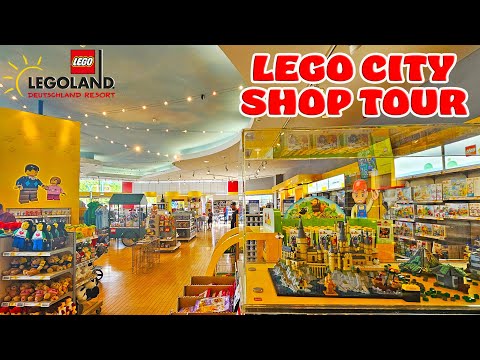 LEGO City Shop Tour at Legoland Deutschland (June 2024) [4K]