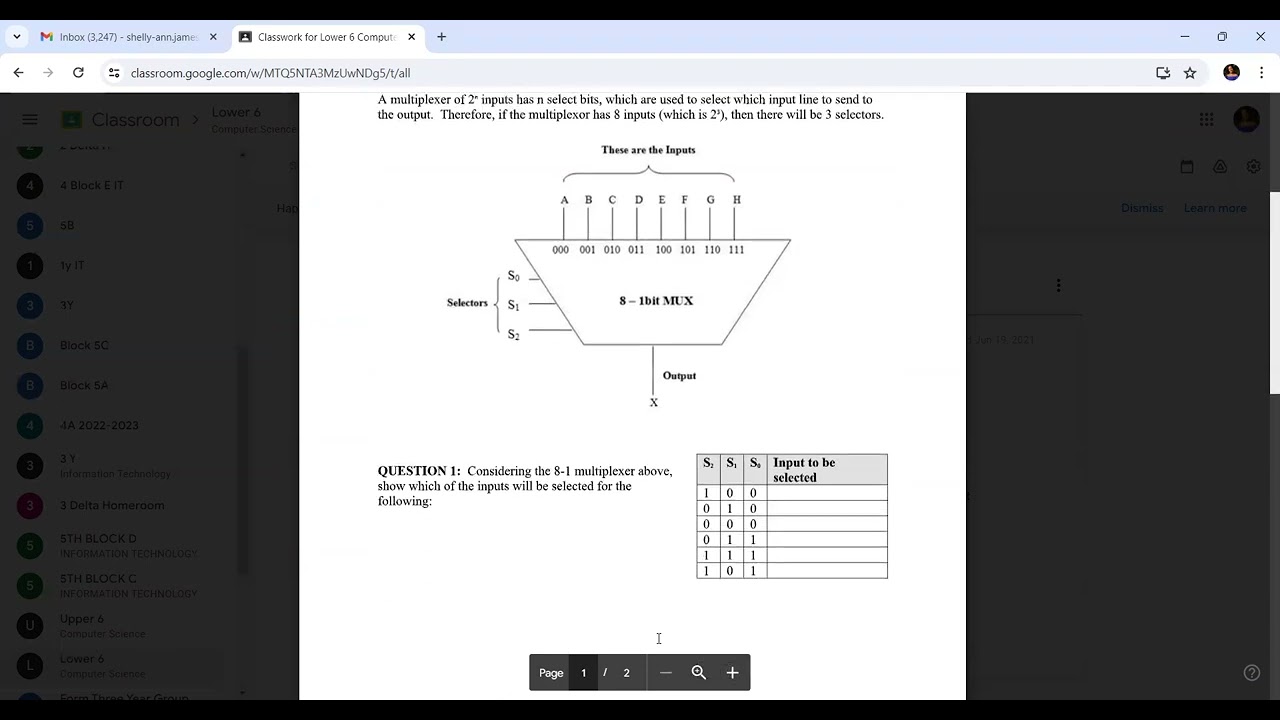 Mastering Multiplexers: Essential Knowledge for CAPE Computer Science