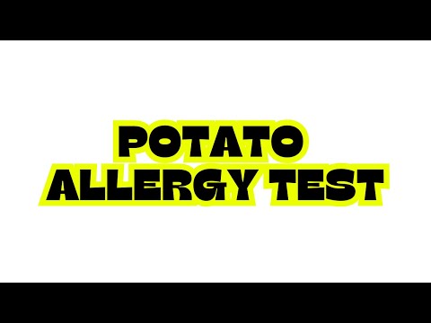 POTATO ALLERGY TEST