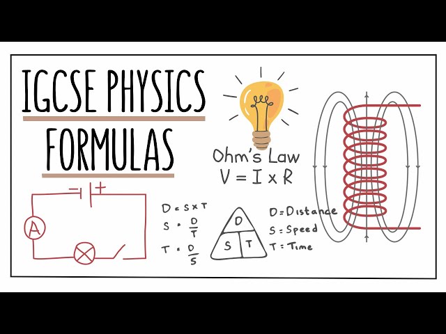 Essential IGCSE Physics Formulas: A Comprehensive Guide for Exam Success | Galaxy.ai | Galaxy.ai