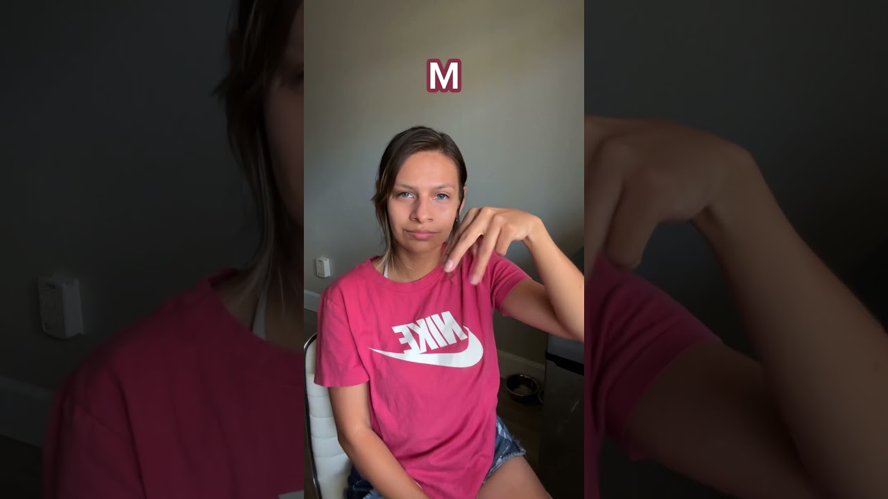 ✨ Learning the Alphabet in Mexican Sign Language #lsm 🇲🇽 (Please leave a comment if it’s clear).