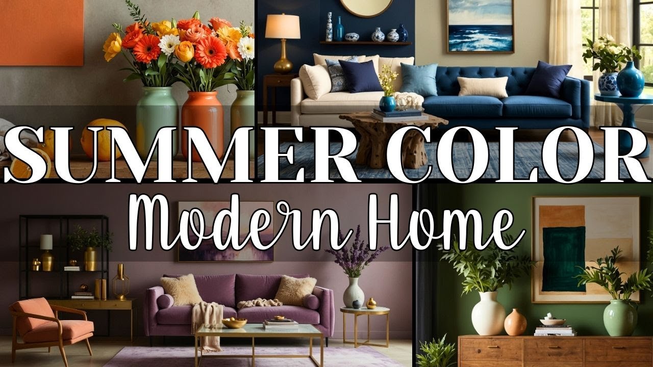 2025 Summer Colour Trends | How to Choose the Perfect Colour Palette for Your Home!
