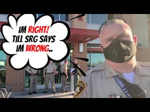 1st Amendment Audit *Srg Corrects Officer* Handcuffed and Detained