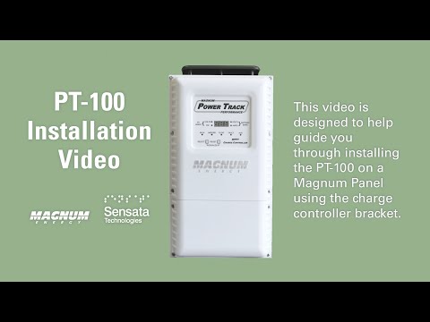 How to Install the PT-100 Charge Controller to the MP Panel System with Charge Controller Bracket