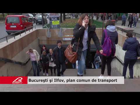 Bucuresti si Ilfov, plan comun de transport