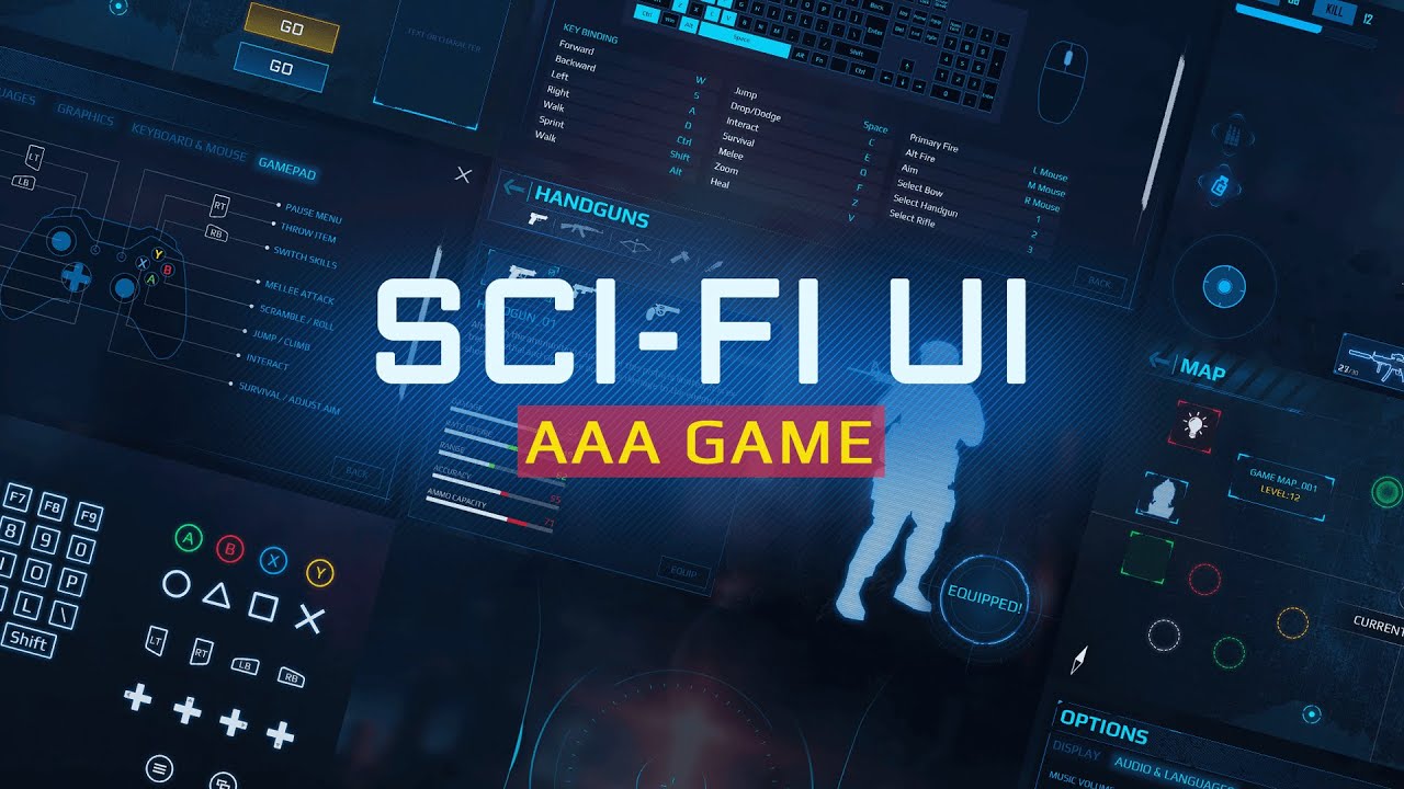 SCI FI AAA UI PACK
