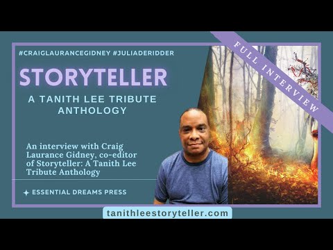 Interview about Tanith Lee – Craig Laurance Gidney