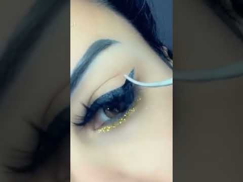 Eyeliner stickers #fyp
