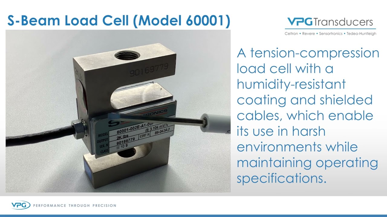 S-Beam Load Cell (Model 60001).