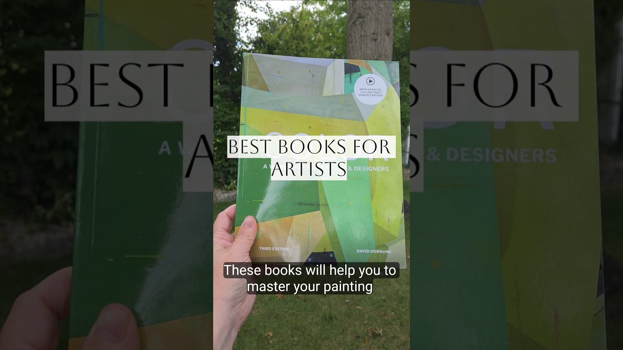 Top 3 Books for Artists That Will Impove Your Art