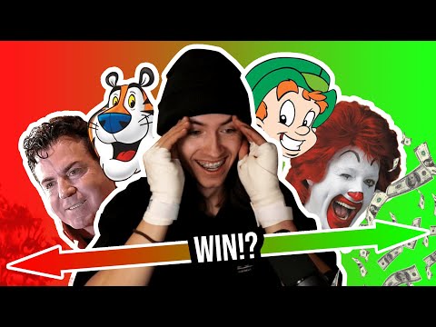 Which FOOD MASCOTS could I beat in a fight? TIER LIST