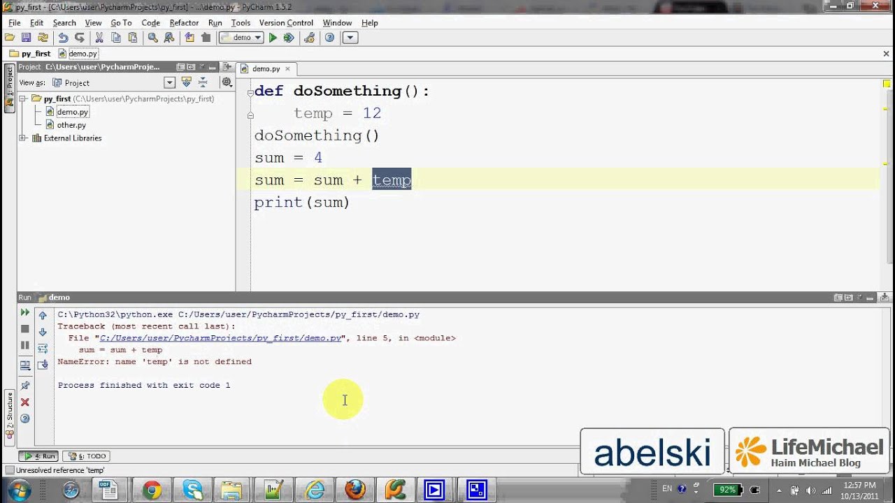 The global Statement in Python