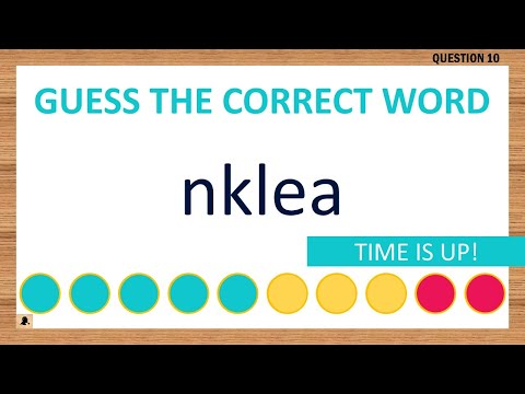 [Scrambled Word Game] Can You Unscramble These Words? 5 Letters