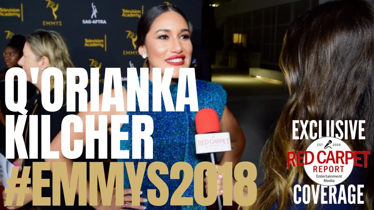 Q'orianka Kilcher #TheAlienist interview at 6th Dynamic & Diverse #Emmys #SAGAFTRA Party #Emmys70