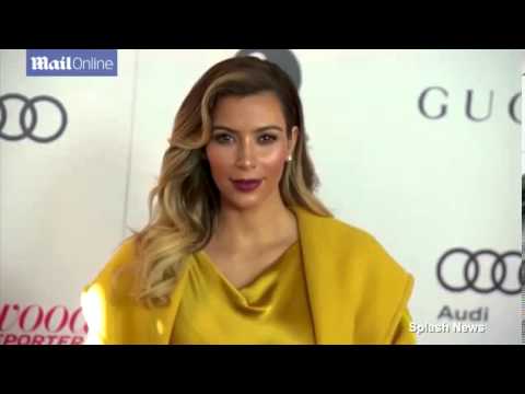 Kim Kardashian goes bold as she attends Hollywood event Mail Online
