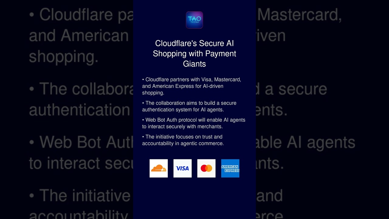 Cloudflare's Secure AI Shopping with Payment Giants