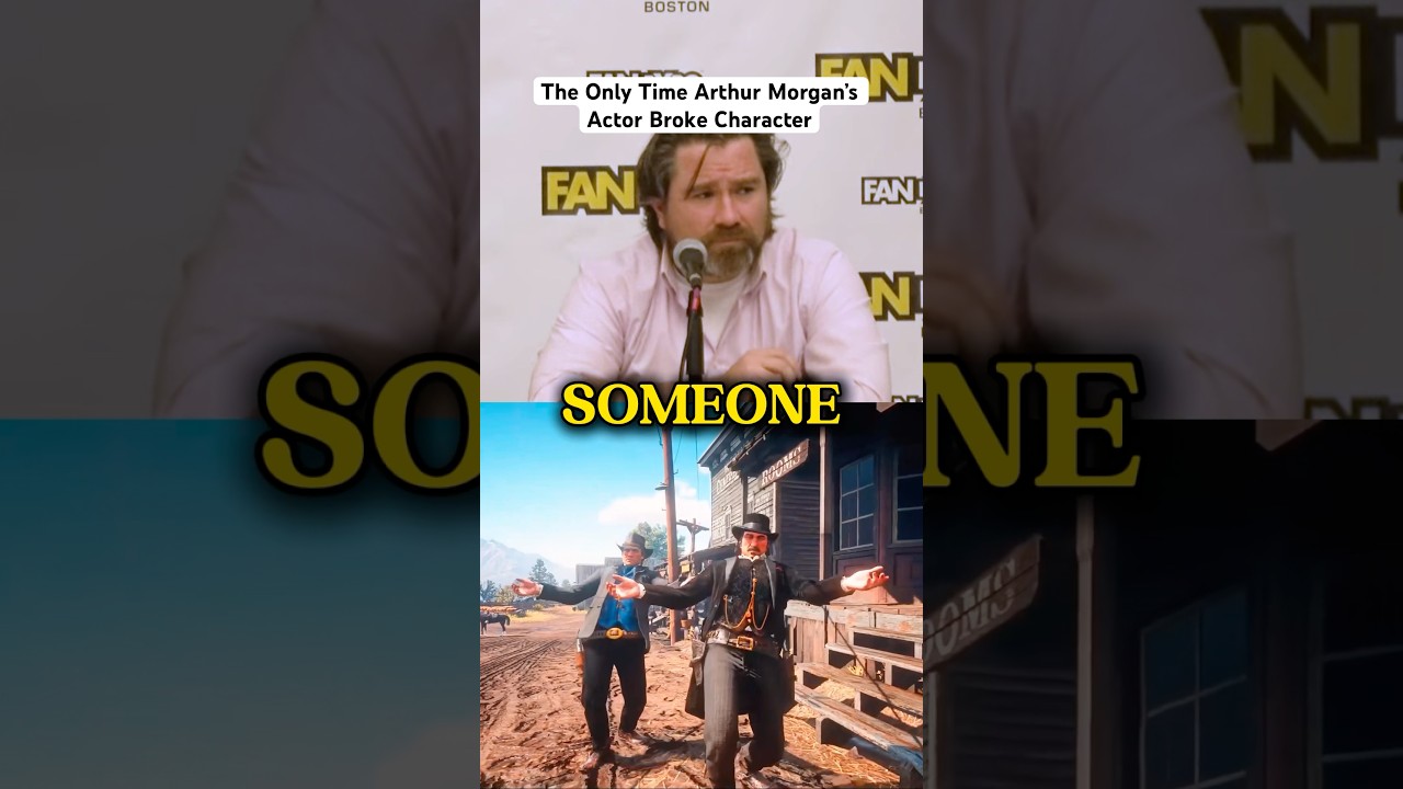 The Only Time Arthur Morgan’s Actor Broke Character