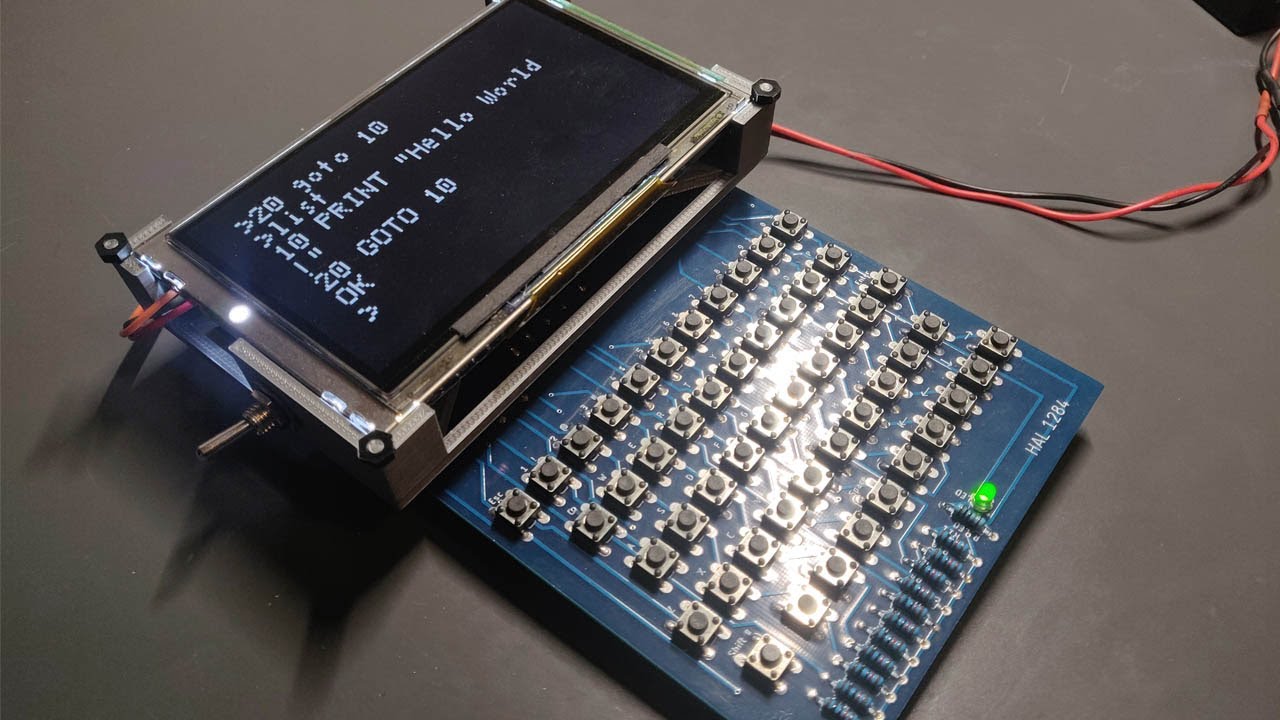 DIY Handheld BASIC Computer