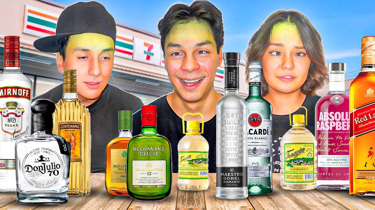 WE TRIED ALL THE BOTTLES OF ALCOHOL AT 7 ELEVEN AND ENDED UP DRUNK - Yair17