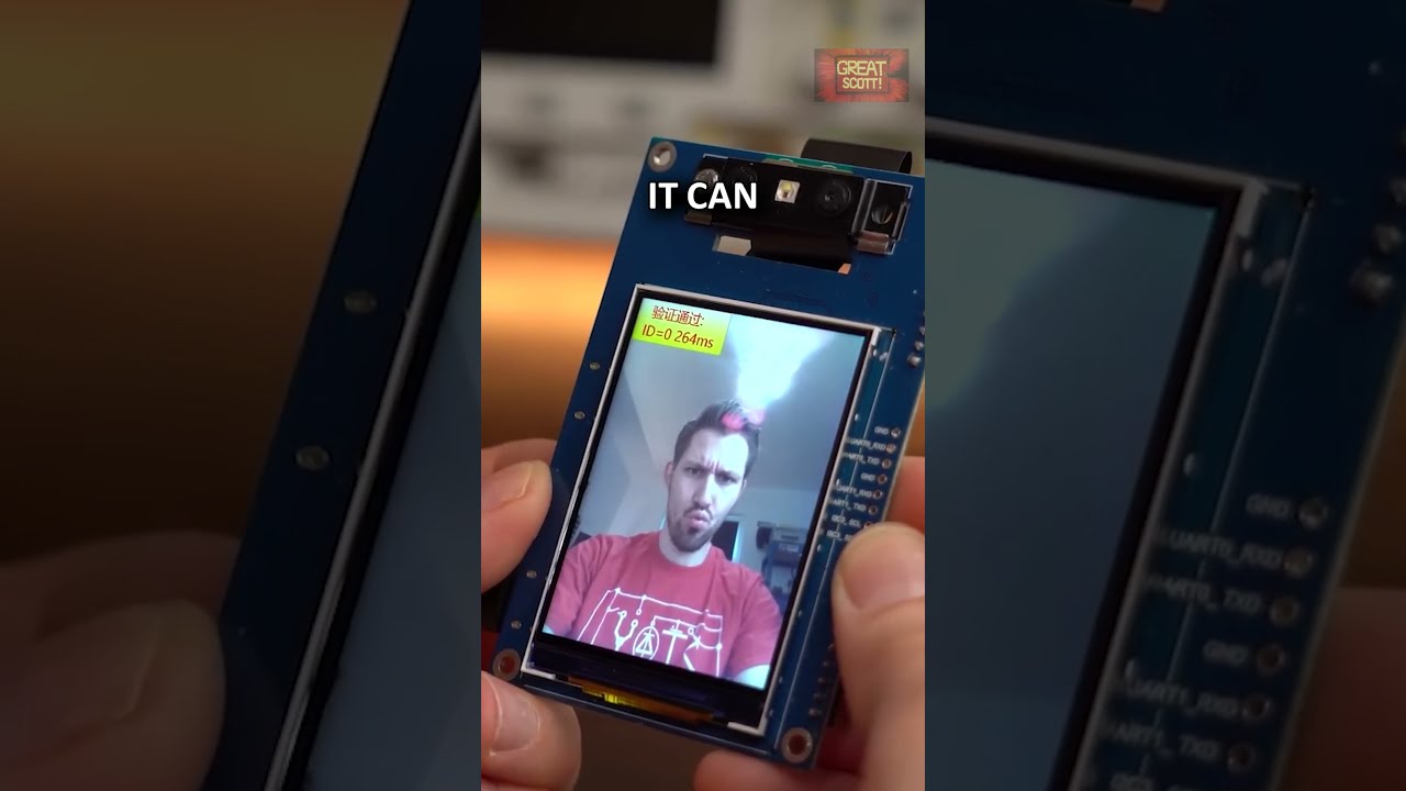 This AI Face Recognition Board is Awesome! #gadget #review #aliexpress #face #recognition #ai