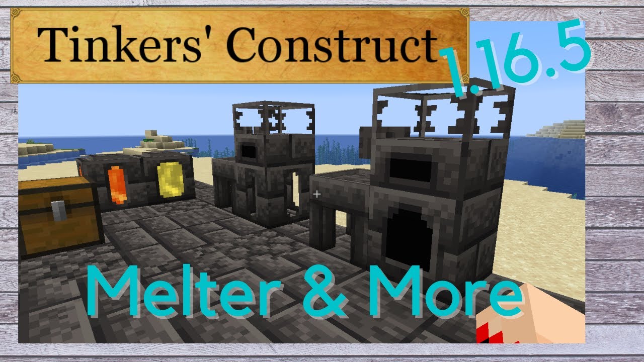 Tinkers Construct  1.16.5 ~ Getting a Melter & More ~ Minecraft Mod Spotlight