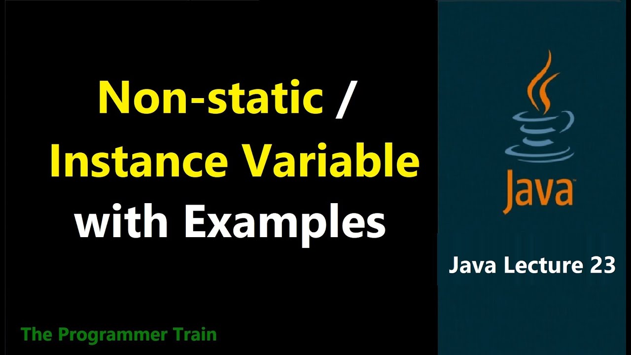 Non-static or Instance Variable in Java with Example | #interview #instances #variable #nonstatic