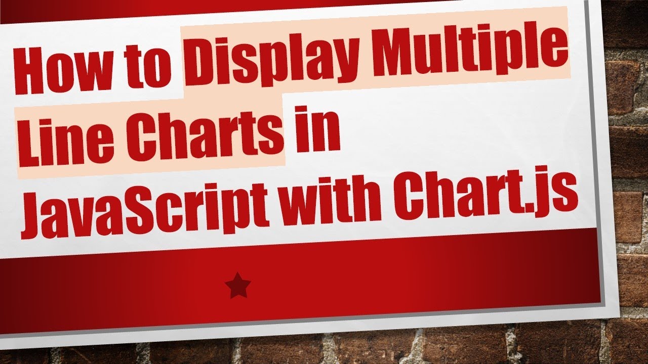 How to Display Multiple Line Charts in JavaScript with Chart.js