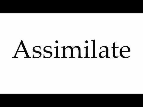 How to Pronounce Assimilate