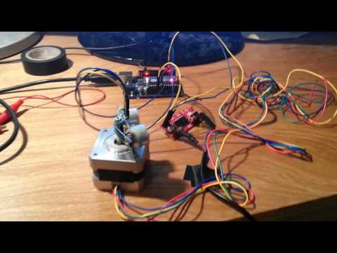 Arduino Uno Controlling a Stepper and Ping Sensor | ContractorWolf.com