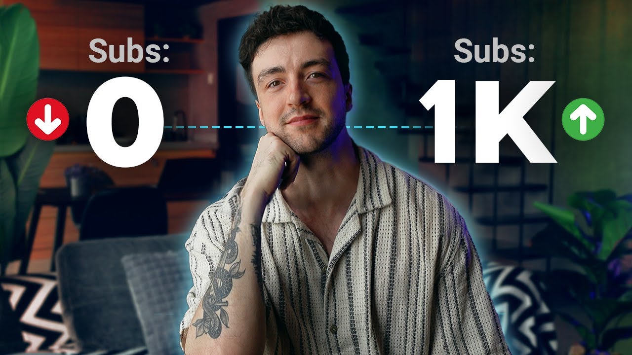 How I Got 1000 Subscribers in 8 Days (Do This to Actually Grow on YouTube)