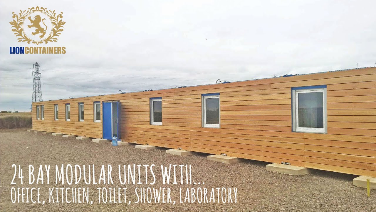 24 Bay Modular Office Units - Project Build Transformation
