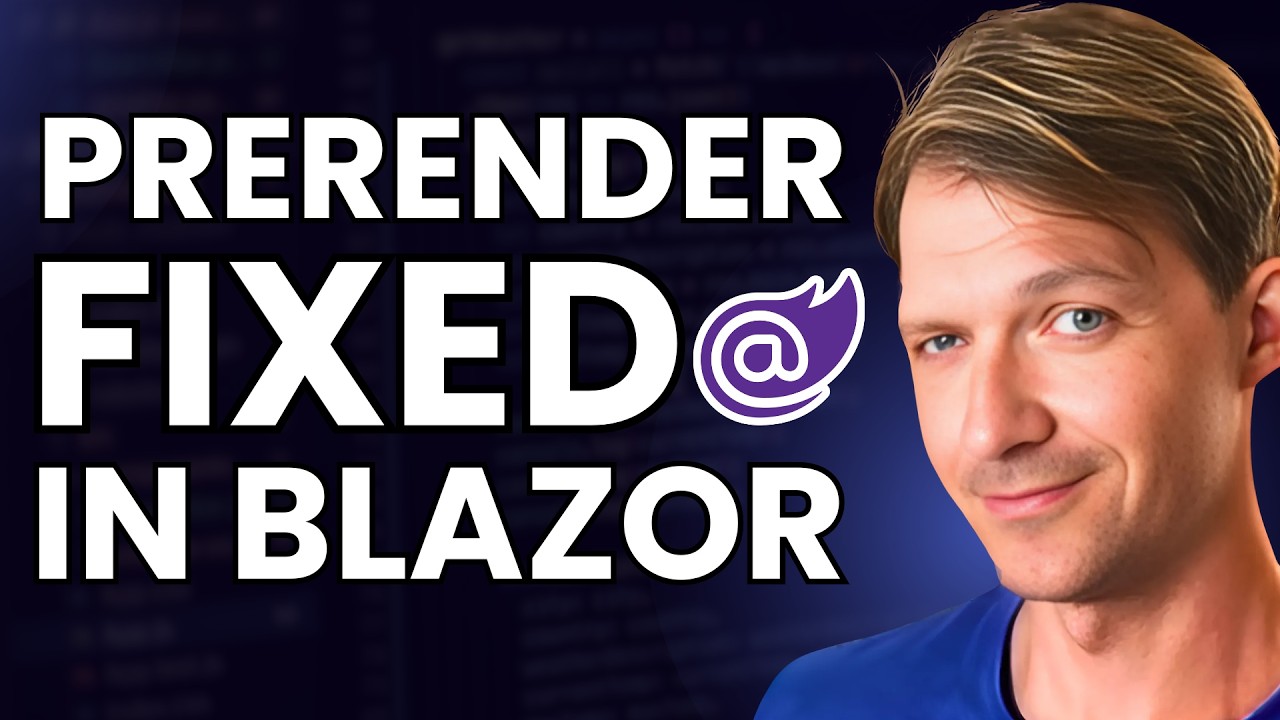 Blazor Prerendering is Finally SOLVED in .NET 10!