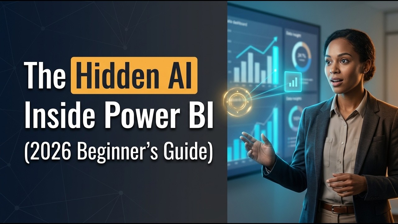 Power BI + AI (2026 Guide): Build Smarter Business Dashboards with AI