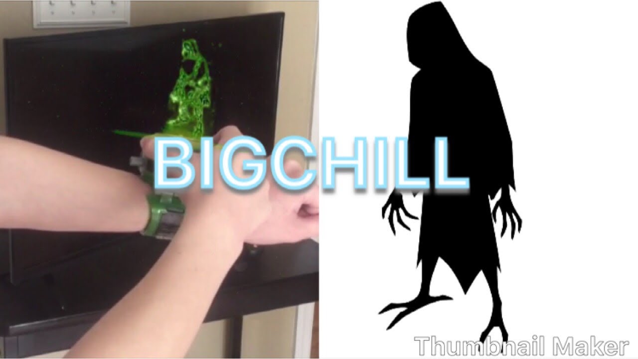 BEN 10 REAL LIFE BIGCHILL TRANSFORMATION