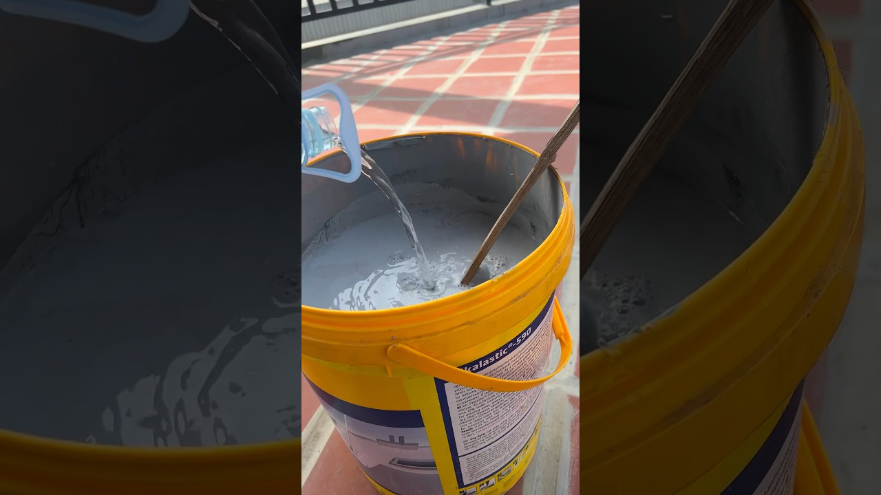 SikaLastic -590 #PU #waterproofing ❤️❤️ #Roofing