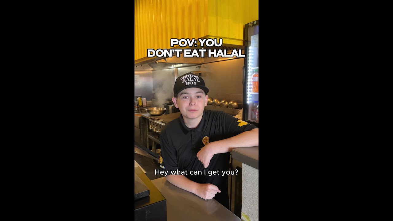 POV: You don't eat halal
