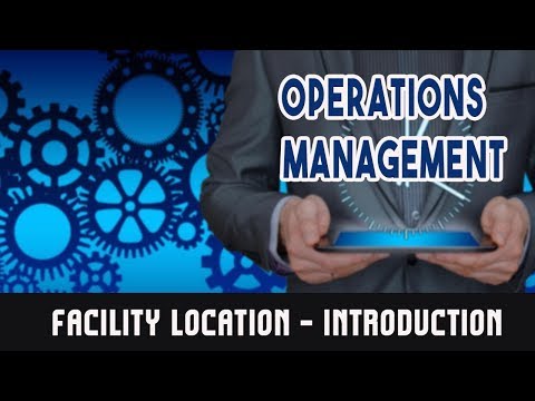 Facility Location - Introduction