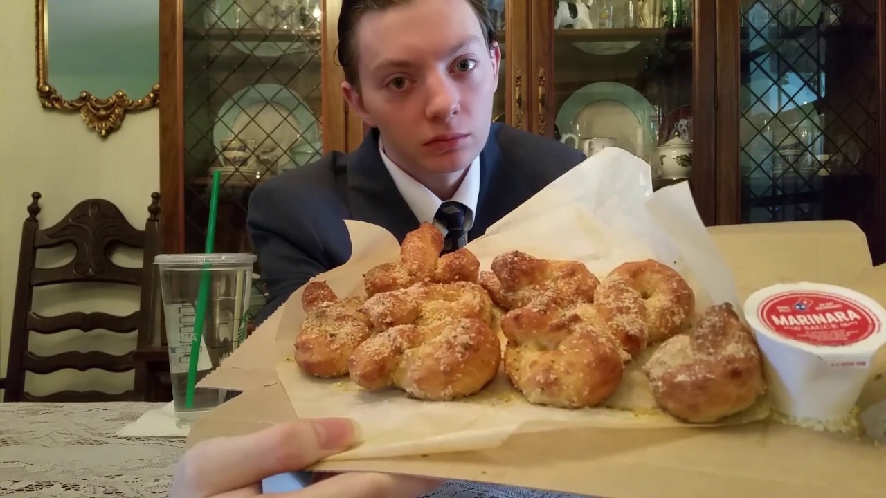 Domino's Parmesan Bread Twists - Food Review