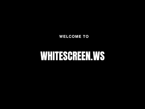 Fake Blue Screen of Death - Whitescreen