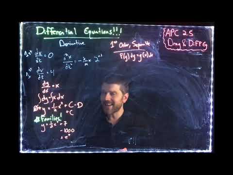 APC 2.5 - Drag, Terminal Velocity, and Differential Equations