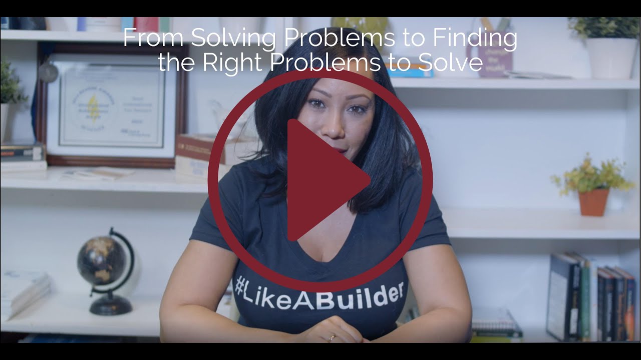From Solving Problems to Finding the Right Problems to Solve