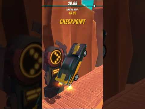 Stunt Car Extreme (Hyperkani) by Poki in WIndows - Level 4 (3 Stars) Infinite Gaming #shorts #stunts