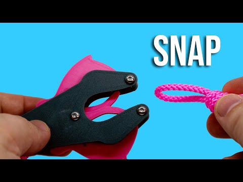 🔌 Snap Close Connector・Free STL File for ・Cults