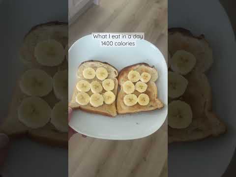 What I eat in a day in a calorie deficit - 1400 calories #whatieatinaday #caloriedeficit #food