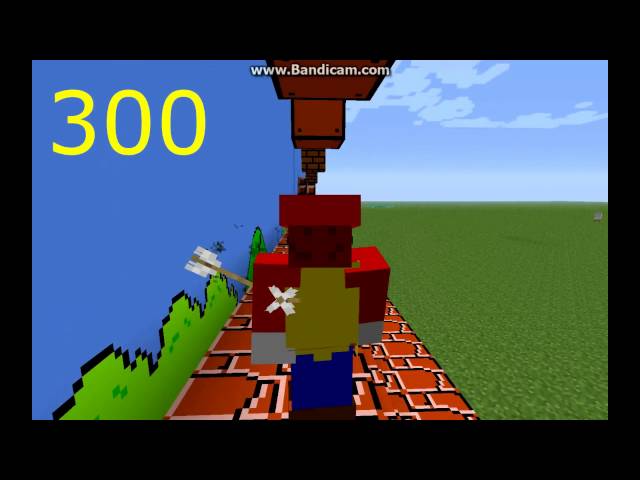 Super Mario Bros. World 1-1 Minecraft Map