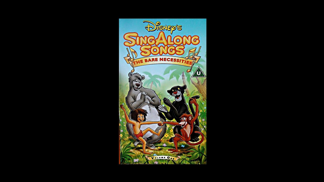 Opening to Disney's Sing Along Songs: The Bare Necessities UK VHS [1994]